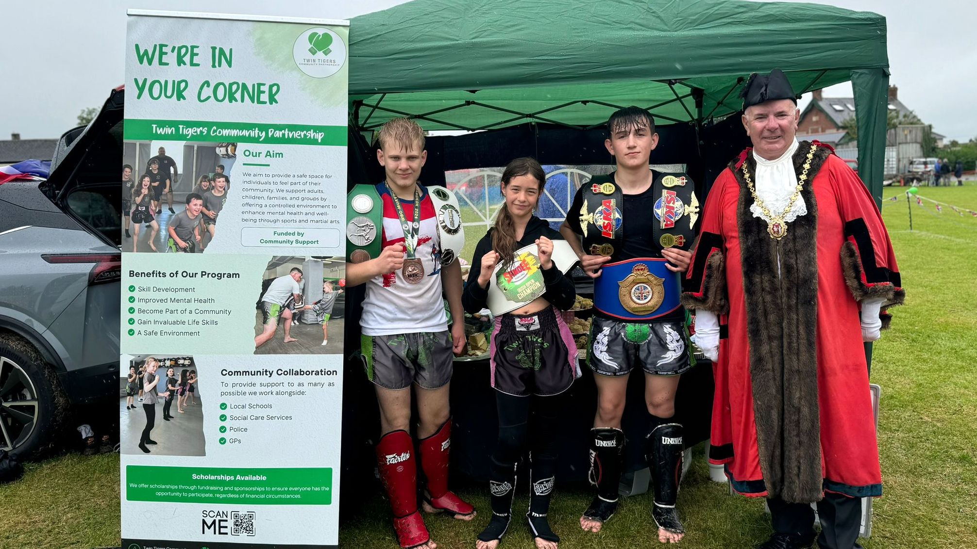 Honiton Charter Day 2024 - Twin Tigers Community Partnership